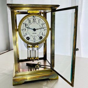 Seth Thomas | Accents | Antique 91 Era Seth Thomas Mantel Clock W ...